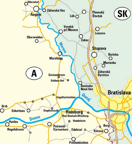 Panoráma.sk - Cycling along the River Morava